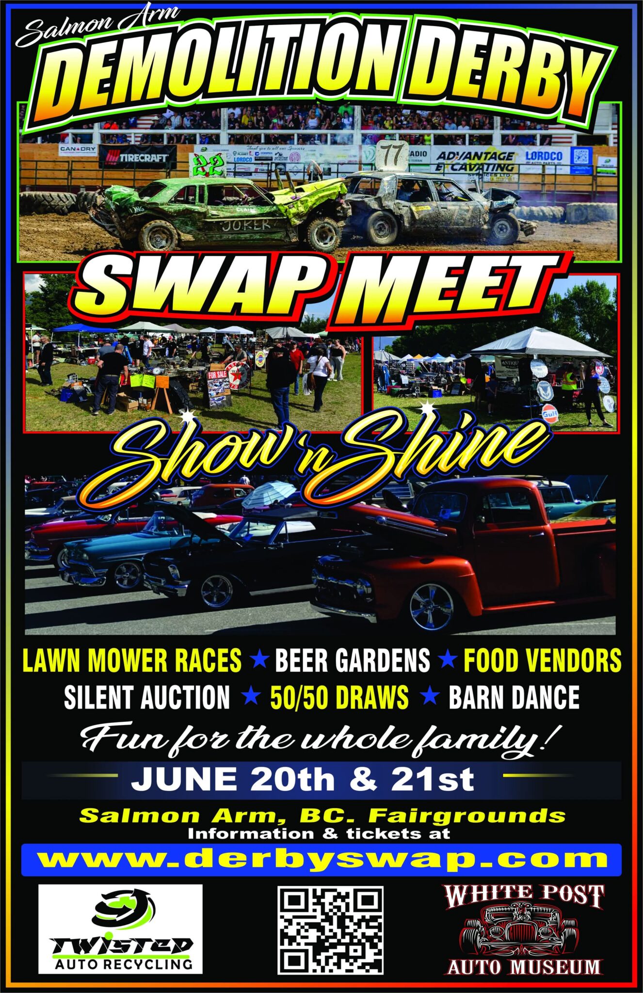Salmon Arm Demolition Derby, Swap Meet & Show n' Shine - Official ...